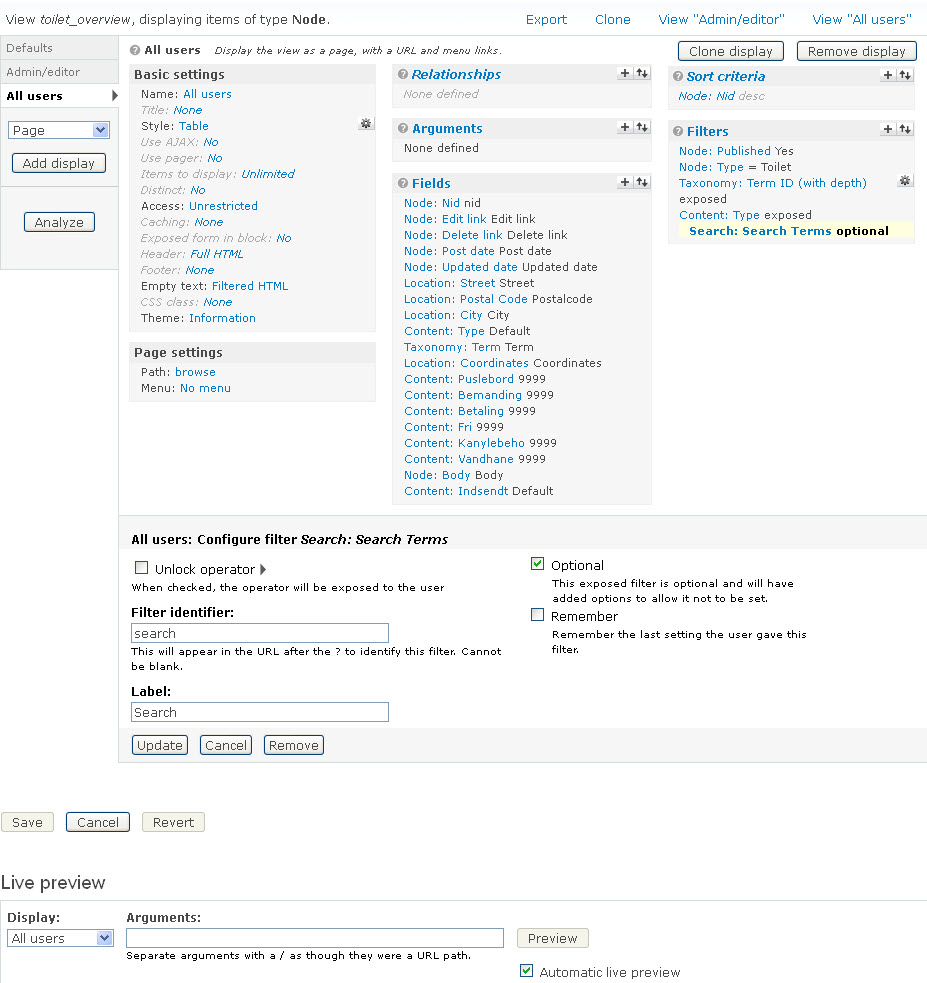 Search Terms search data [#1843382] | Drupal.org